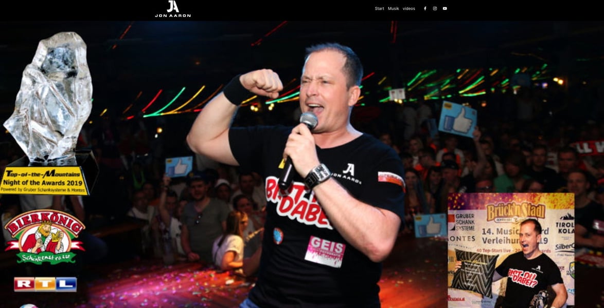 Jon Aaron - Mallorca Partsänger