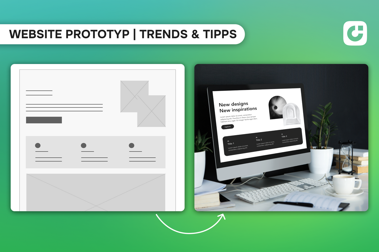 Onepage I Best Practices für Website-Prototypen | Onepage
