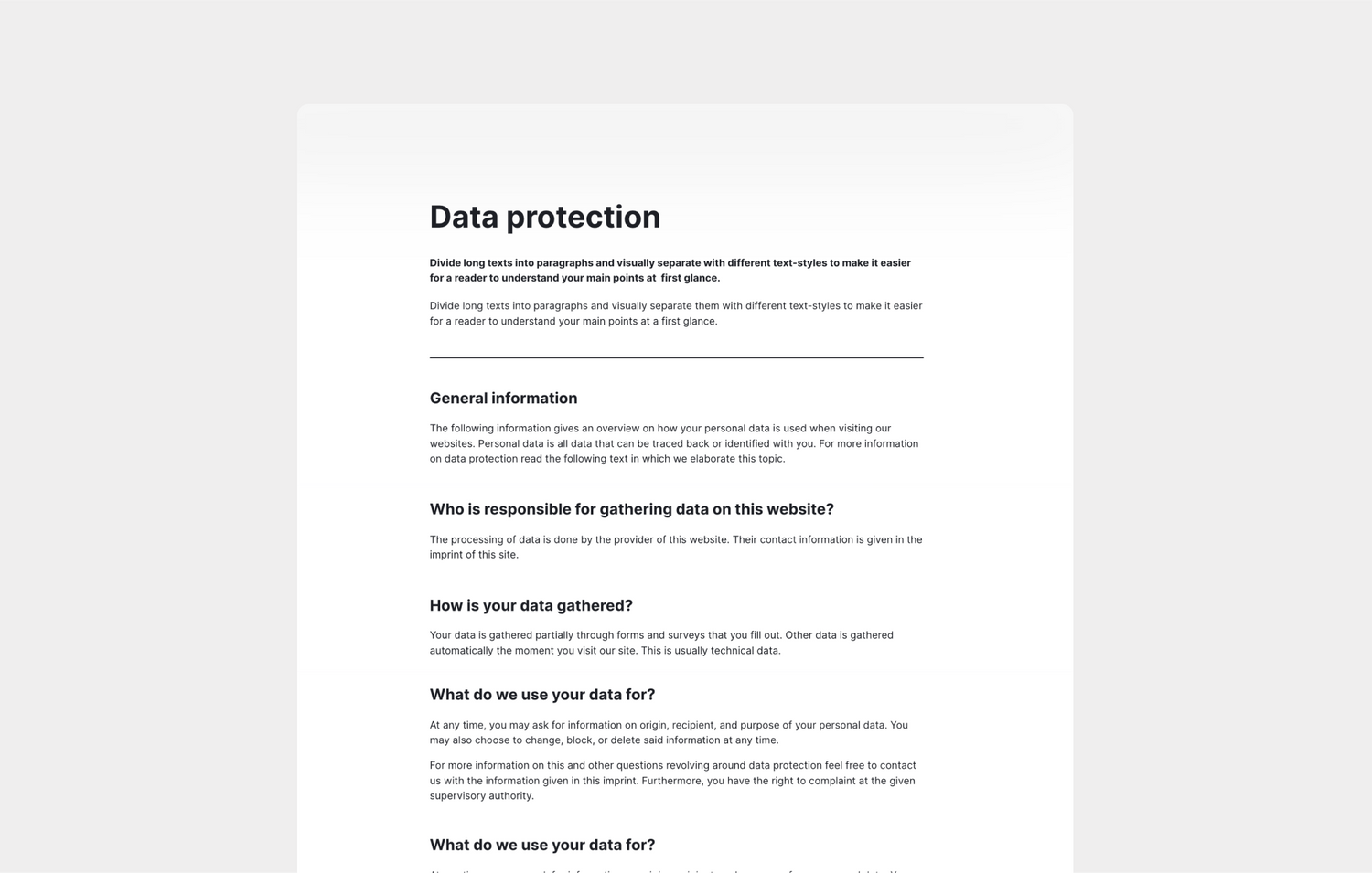 Legally compliant website: Watch out for these 11 risks | Onepage
