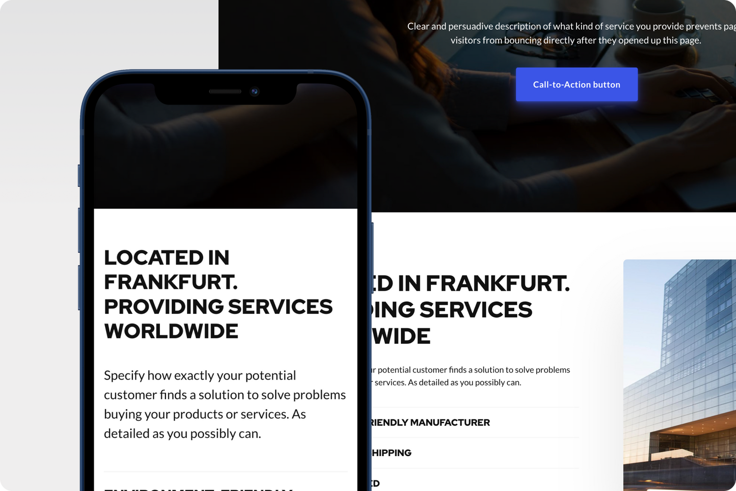 Mobile optimized website: Maximum performance on every device | Onepage
