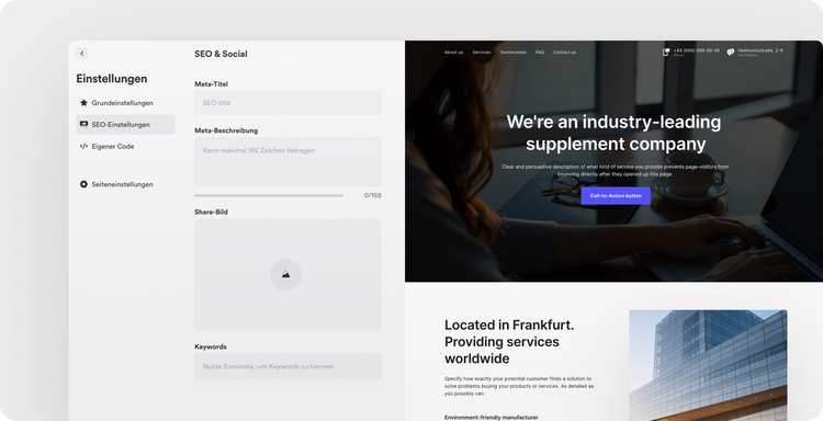 5 Schritten zu deiner eigenen Landingpage | Onepage